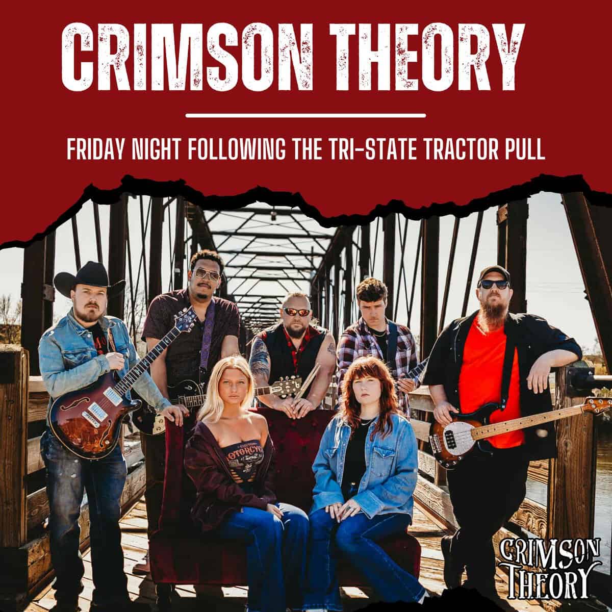 Crimson Theory Live at Buffalo Co Fair!