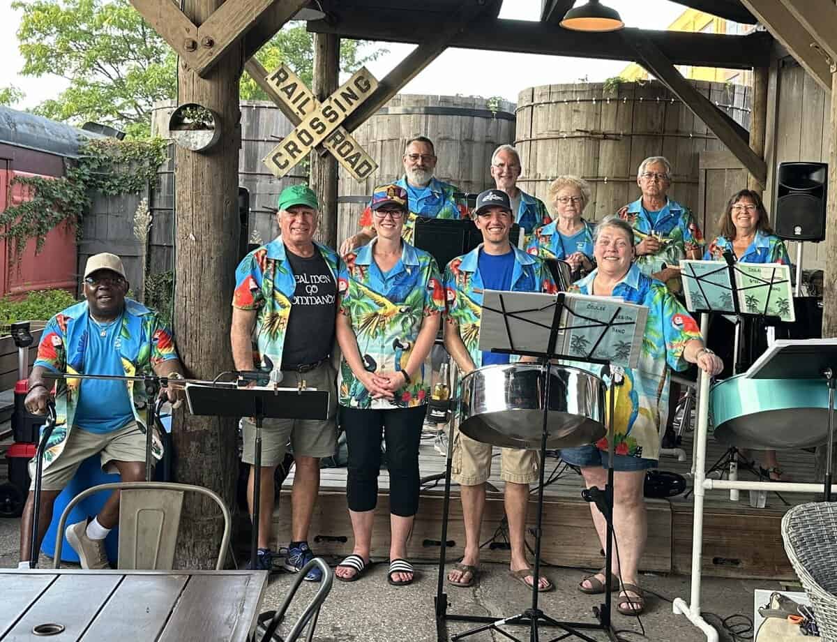 Coulee Region Drum Band at Merrick State Park